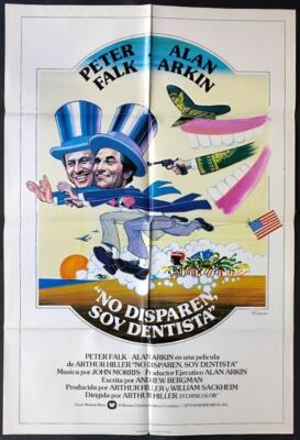 Peter Falk & Alan Arkin screwball comedy IN-LAWS original UK movie ...