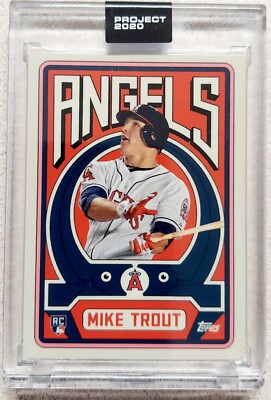 Mike Trout 2020 TOPPS MMXX PROJECT 2020 Card #187 ANGELS | eBay