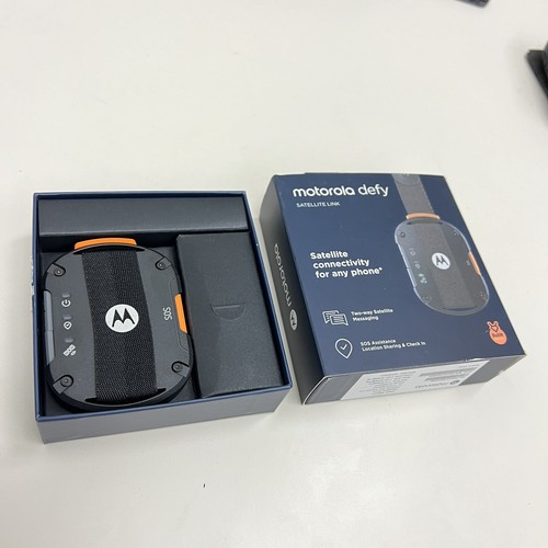 Motorola Defy Satellite Handheld GPS Global Communicator Link | eBay