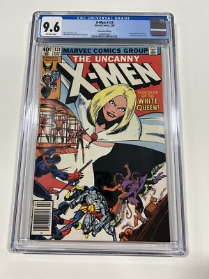Uncanny X-men 131 Cgc 9.6 Ow Pages Marvel 1980 1st Emma Frost Cover | eBay