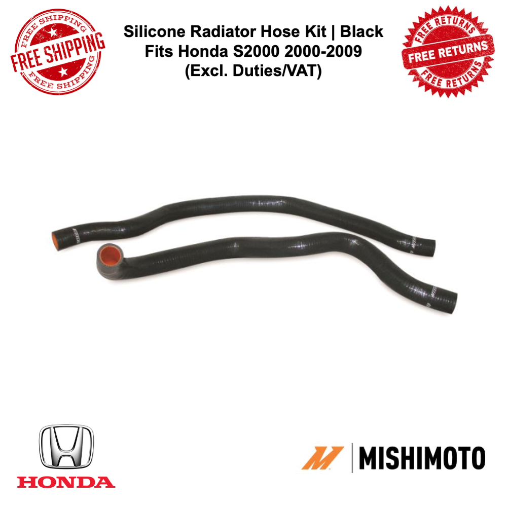 Mishimoto Black Silicone Hose Kit Fits 2000-2009 Honda S2000 #MMHOSE ...
