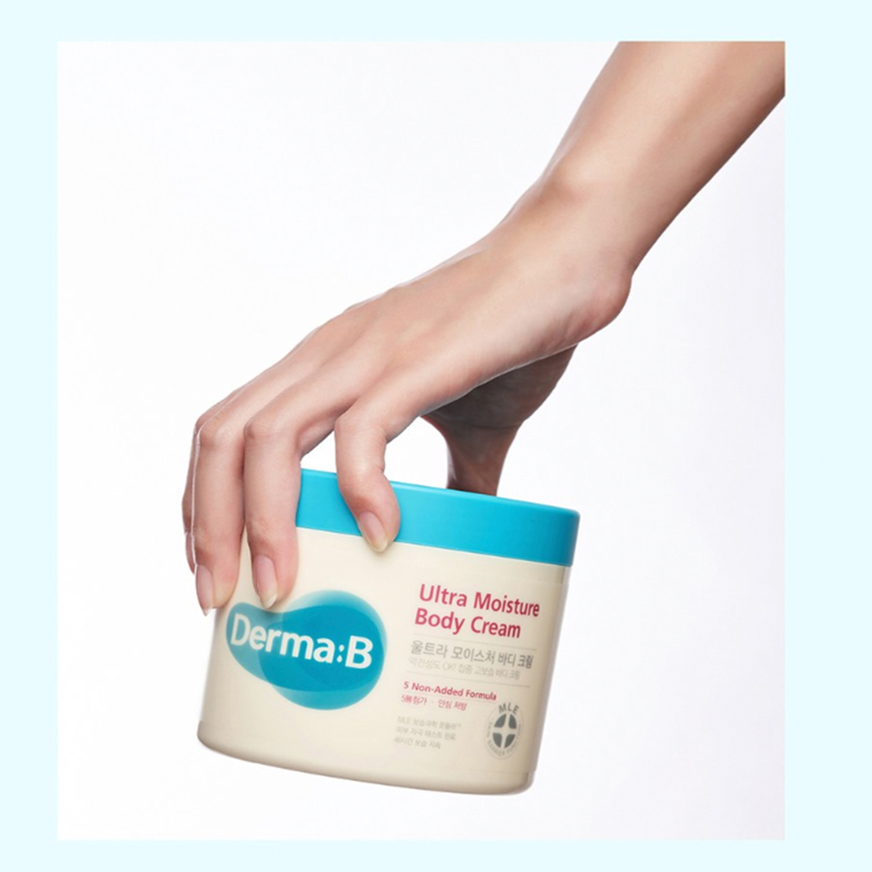 Derma:B Ultra Moisture Body Cream with Mild Vanilla Powder Scent, New ...
