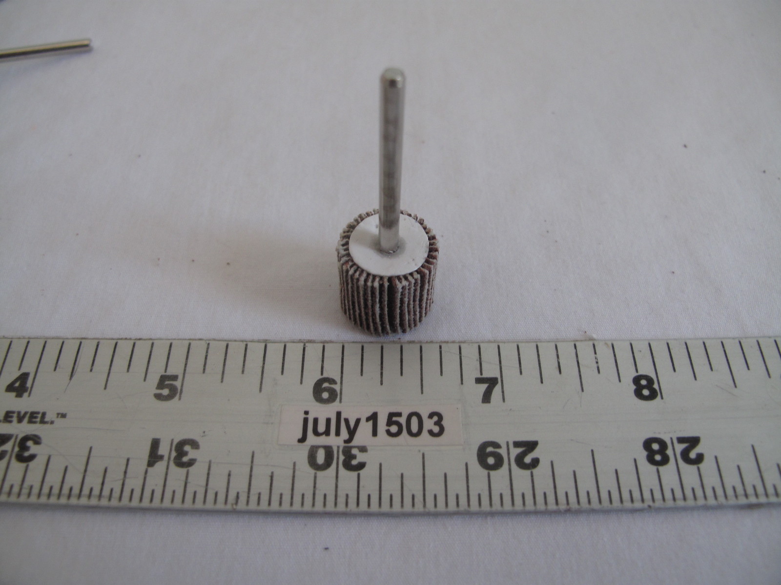 (15) NEW 1/2" Flap Wheel 80 grit Mandrel for Dremel Grind Polish ...