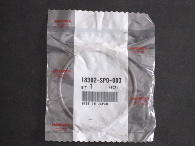 Genuine Honda Exhaust Pipe Gasket OEM 18302SP0003 for sale online | eBay