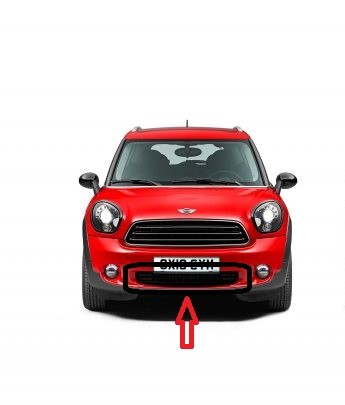 MINI OEM 11-16 Cooper Countryman-Grille-Lower 51119804004 for sale ...