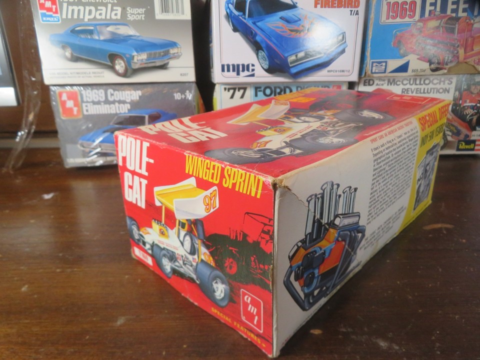 AMT Pole Cat Winged Sprint Car Junkyard 1/25 | eBay