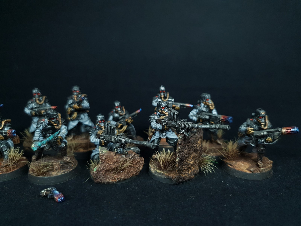 Forge World Death korps of krieg Grenadiers set Painted | eBay