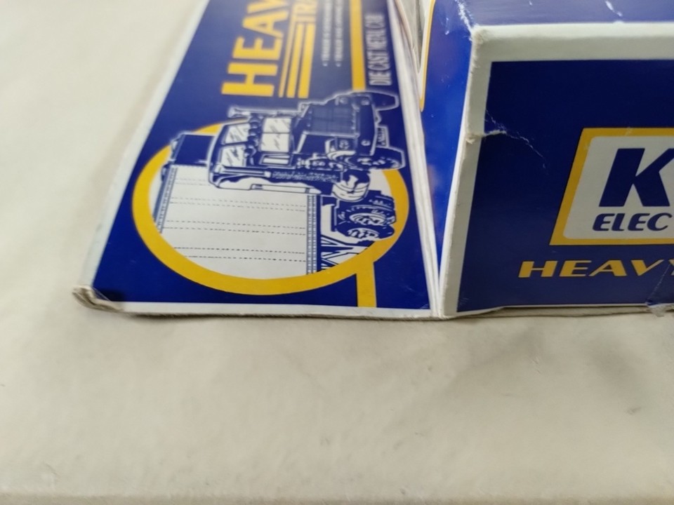 K-LINE Electric Trains Die-Cast Heavy Hauler Tractor Trailer Ashley NOS ...
