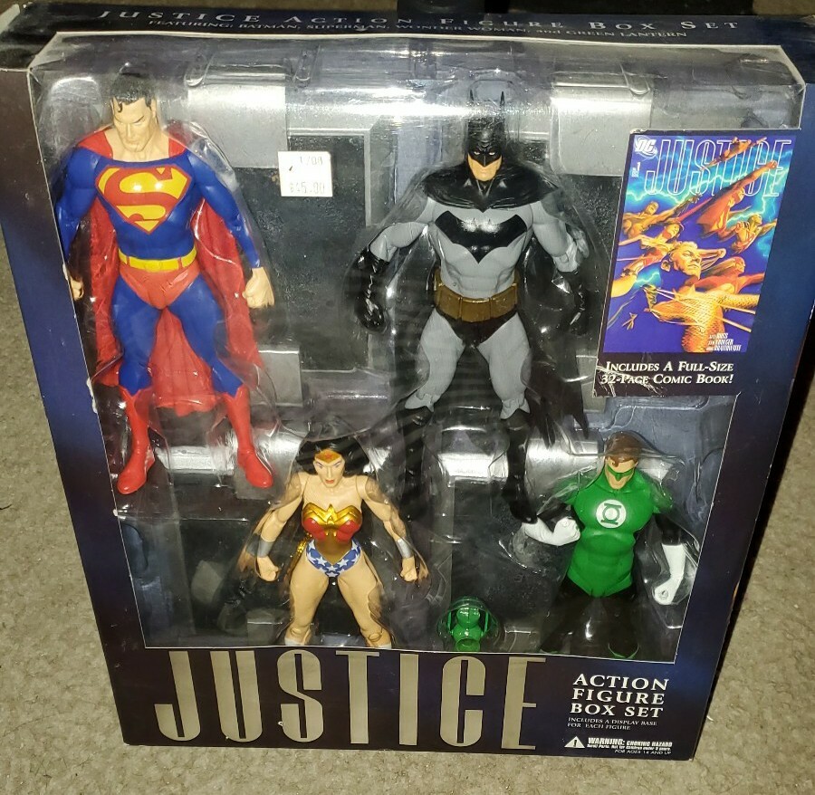 Dc MULTIVERSE CLASSIC DIRECT Justice League BOX Set batman superman ...