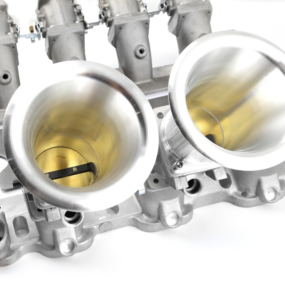 Ford 302 351C Cleveland Downdraft EFI Stack Intake Manifold System ...