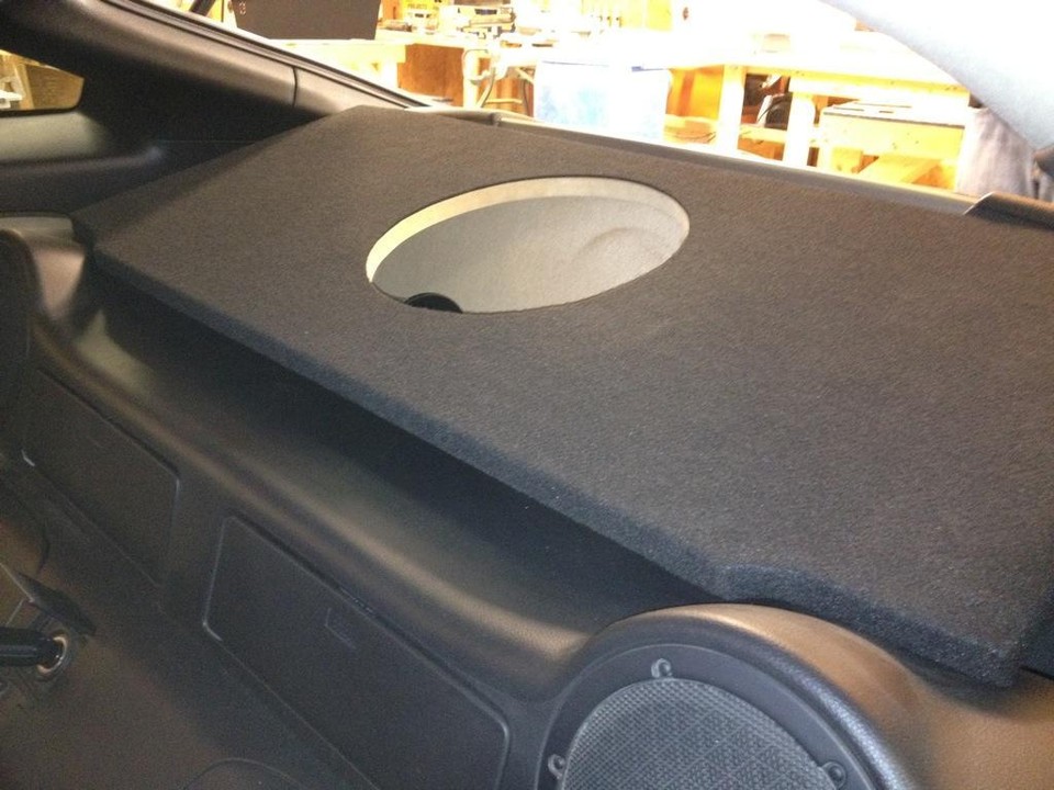 For a Nissan 350Z - Custom PORTED Sub Box Subwoofer Speaker Enclosure ...