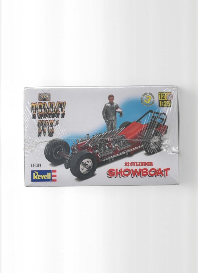 REVELL SSP TV TOMMY IVO'S 32 CYLINDER SHOWBOAT MODEL KIT FACTORY SEALED ...