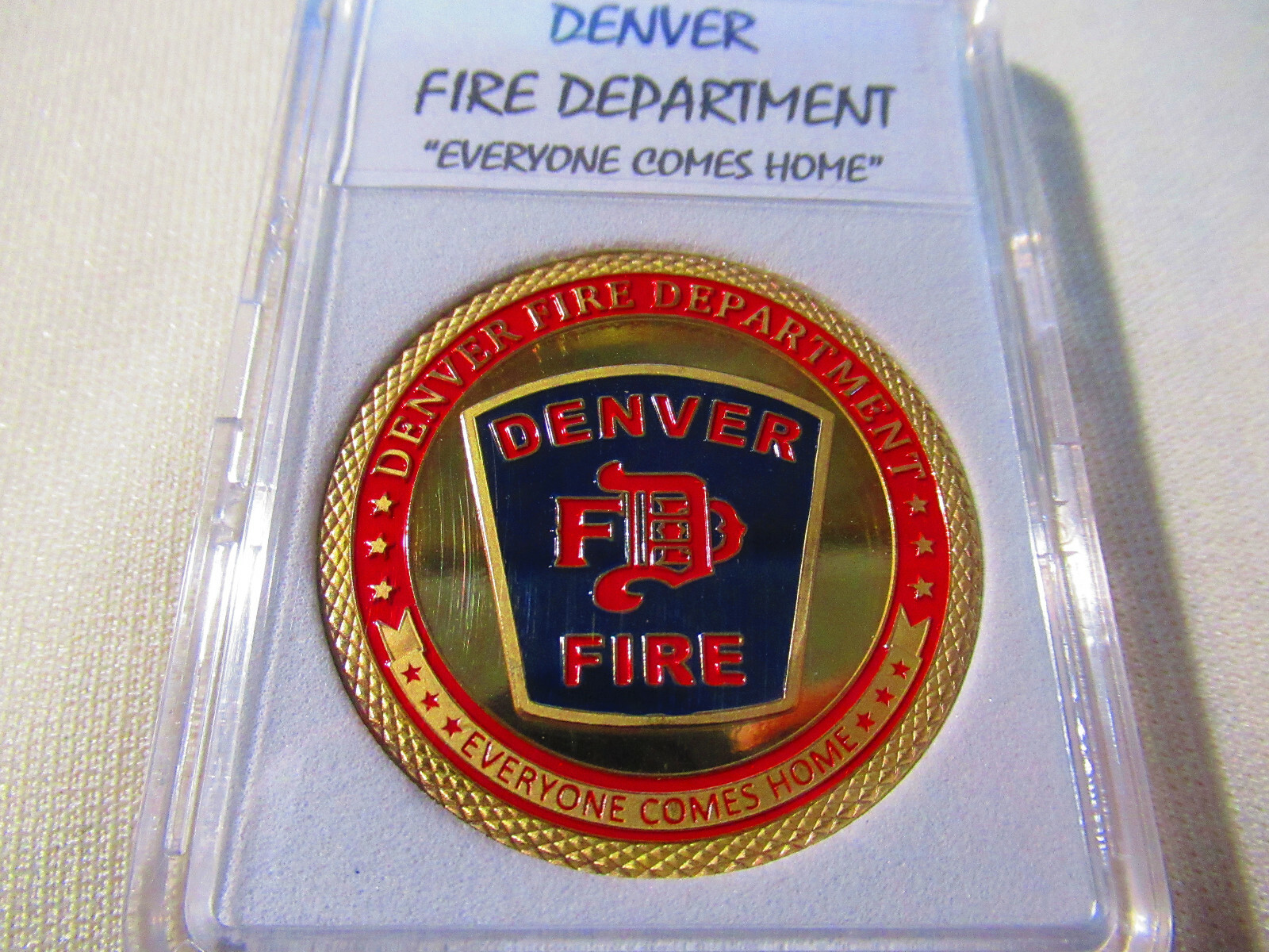 DENVER FIRE DEPT. Challenge Coin | eBay