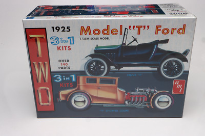 1/25 scale AMT 1925 Model T Ford 3-in-1 model kit, Sealed, Free ...