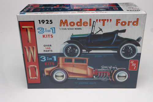 1/25 scale AMT 1925 Model T Ford 3-in-1 model kit, Sealed, Free ...