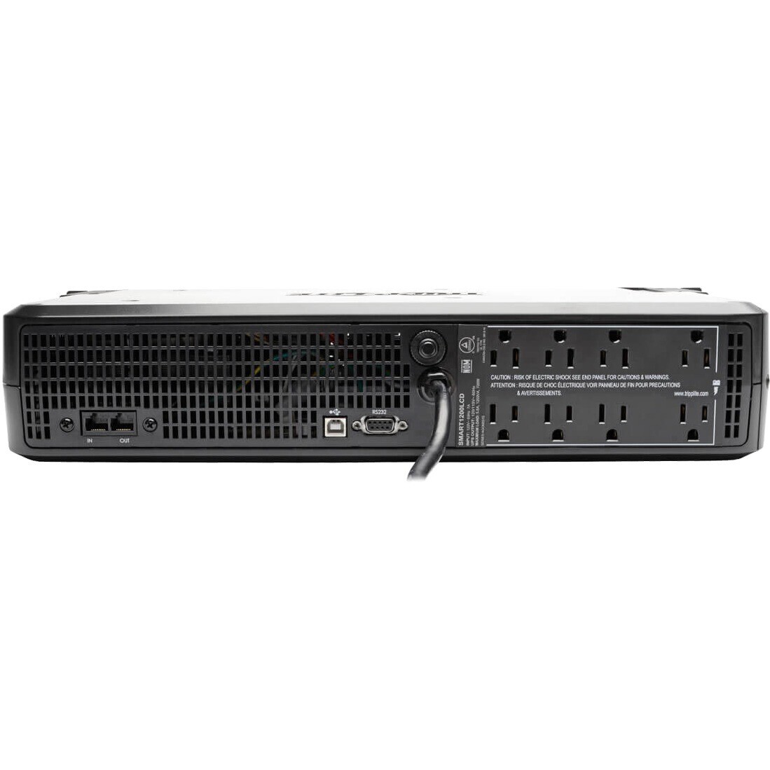 Tripp Lite by Eaton Smart LCD 1500VA 900W 120V Line-Interactive UPS - 8 ...