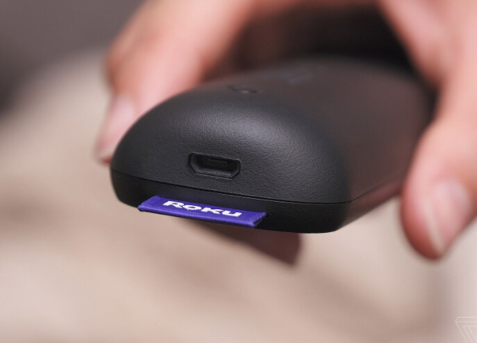 Charging dock for Roku Voice Pro Remote Control Rechargeable Models ...
