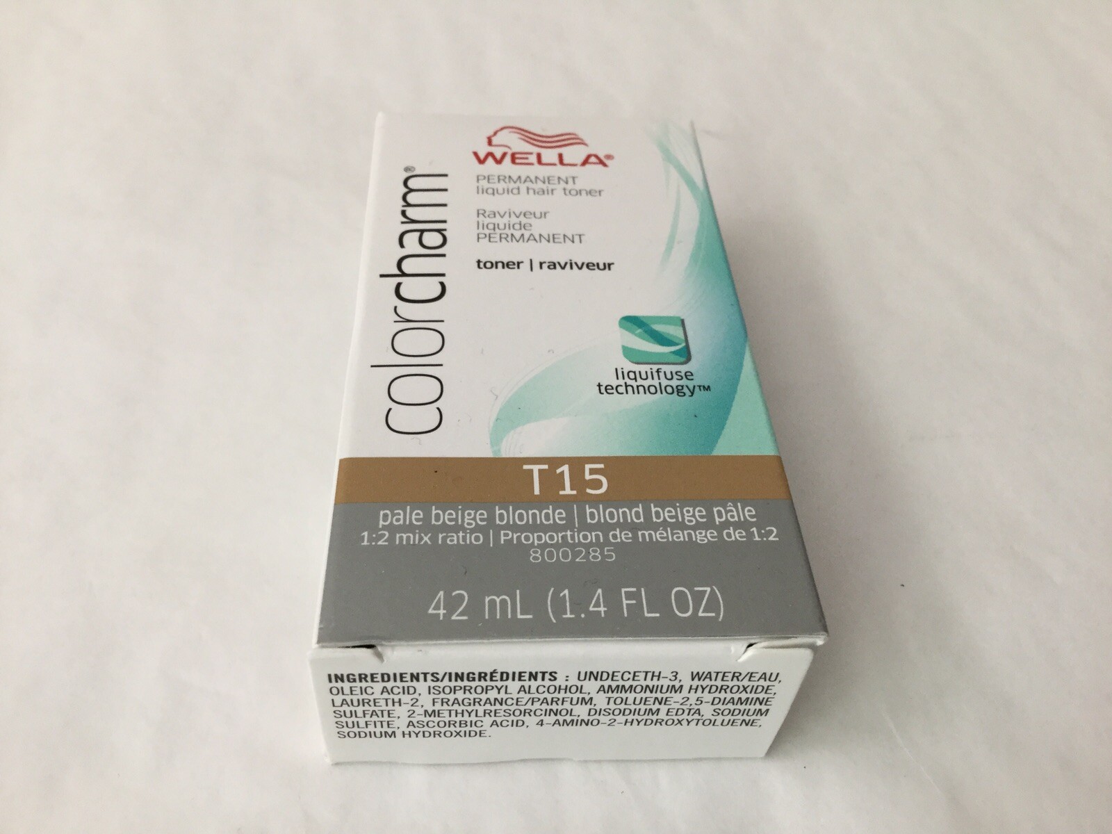 NEW Wella Color Charm Liquid Hair Toner T15 Pale Beige Blonde (G3-5) | eBay