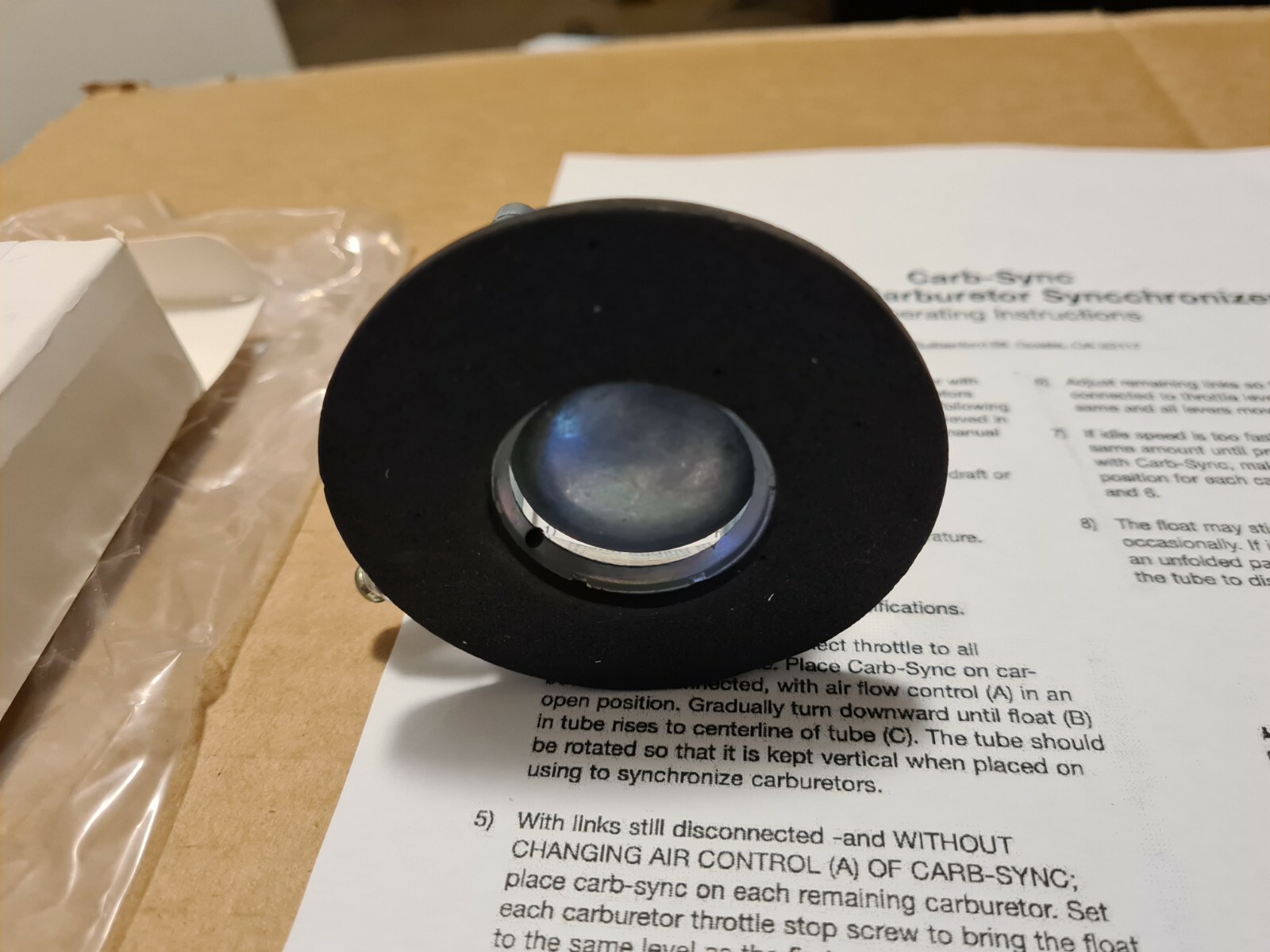 CARBY BALANCER triumph tr1 tr2 tr3 tr3a tr4 tr4a tr5 tr6 twin ...