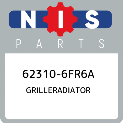62310-6FR6A Nissan Grilleradiator 623106FR6A, New Genuine OEM Part | eBay