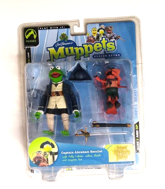 VTG Muppets Treasure Island Captain Abraham Smollet Kermit, Polly ...