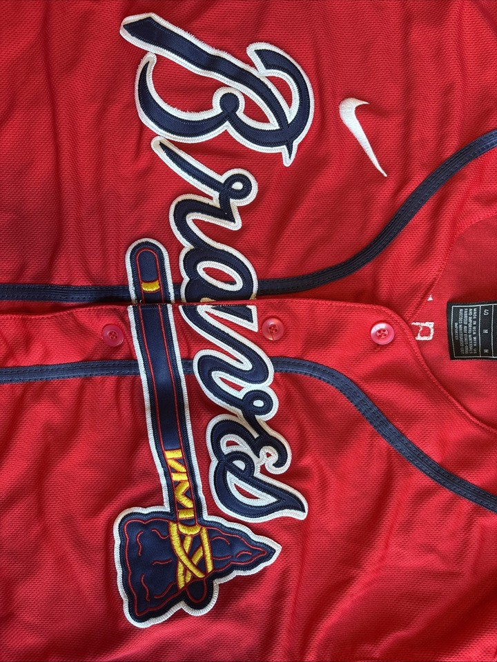 Atlanta Braves Max Fried Red Nike Jersey - Adult Size M - Hot Item! | eBay