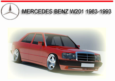 MERCEDES BENZ W201 M102 M103 OM601 OM602 WORKSHOP SERVICE REPAIR MANUAL ...
