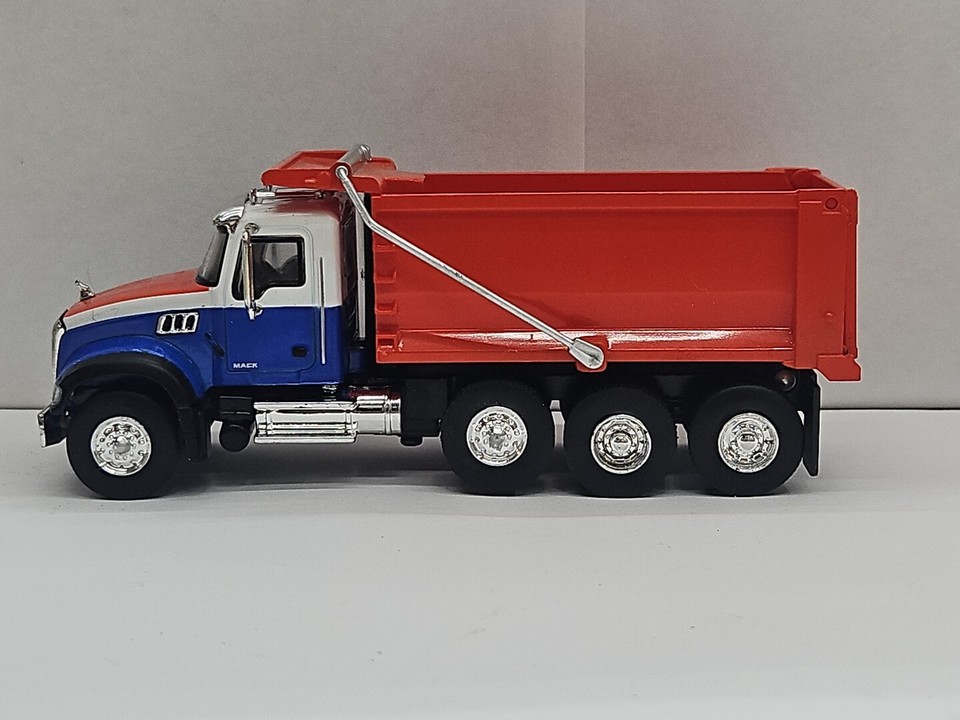 Greenlight 2019 Mack Granite Dump Truck Rock Hauler Dirt Diesel Tipper ...