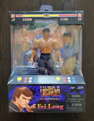Fei Long The Final Challengers 2024 STREET FIGHTER II 2 Jada MIB NEW | eBay
