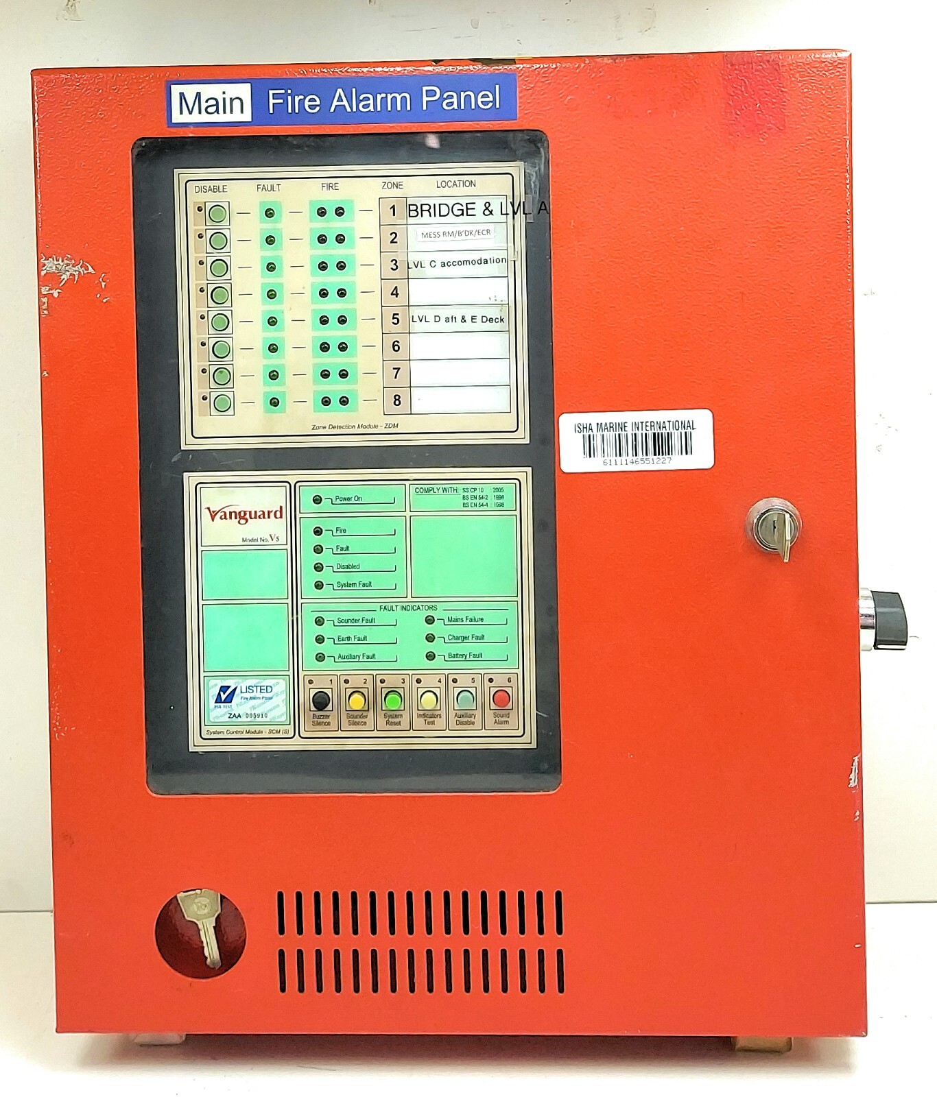 Vanguard V5 Advance Fire Extinguishing Panel 1227 for sale online | eBay