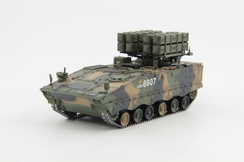 UNISTAR CHINA Red arrow 10 Anti tank Tricolor 1/72 DIECAST MODEL TANK ...