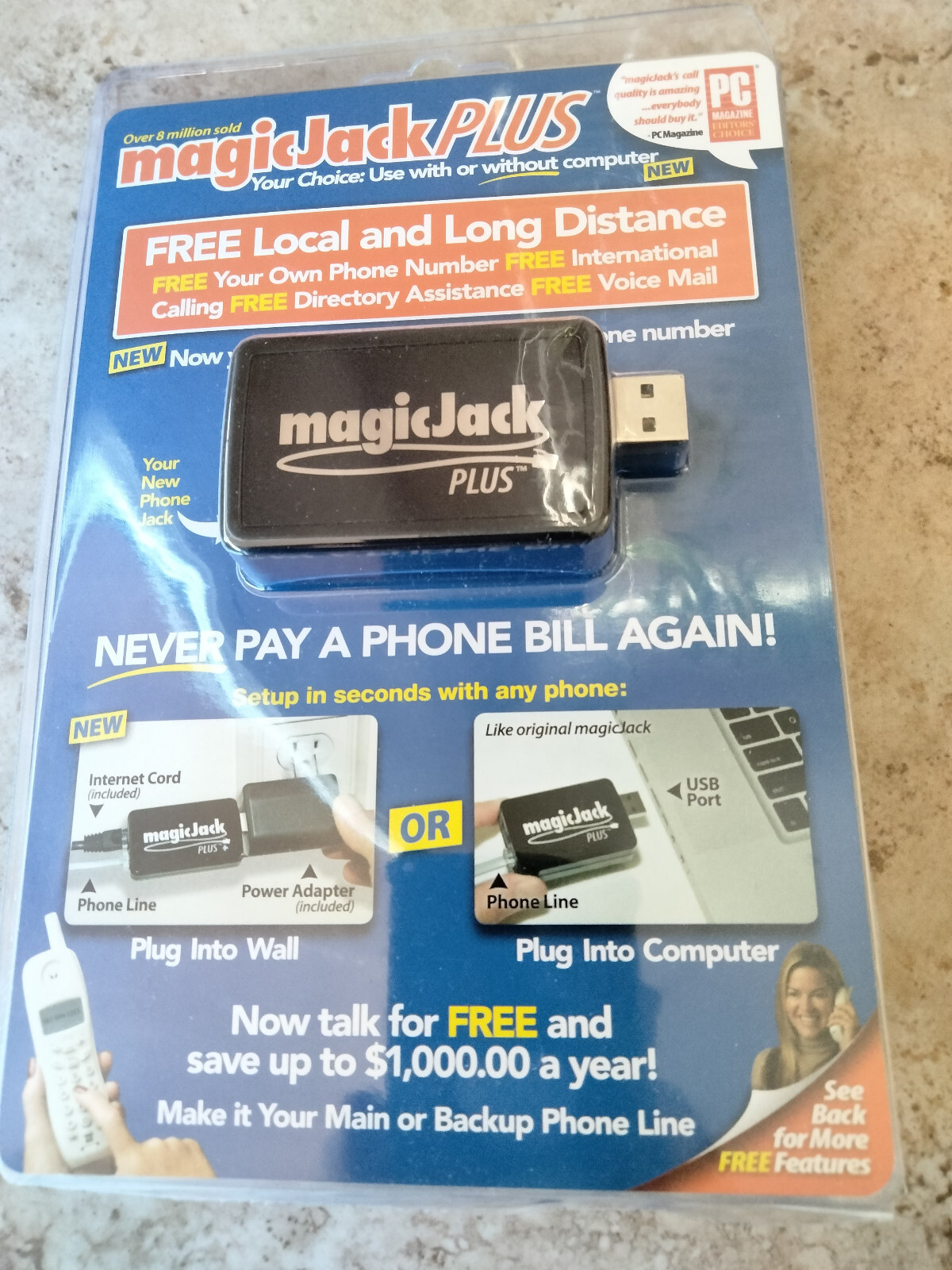 MagicJack Plus . Free Local and Long Distance Calling | eBay