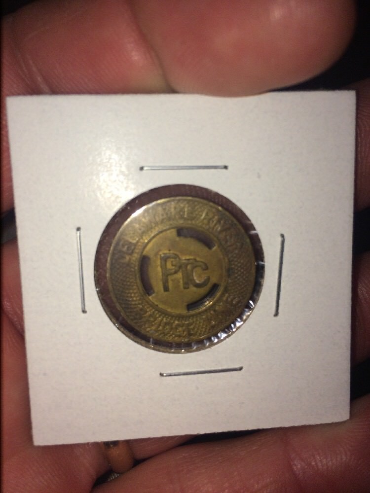 Philadelphia Camden Bridge Line Token PTC Delaware River | eBay