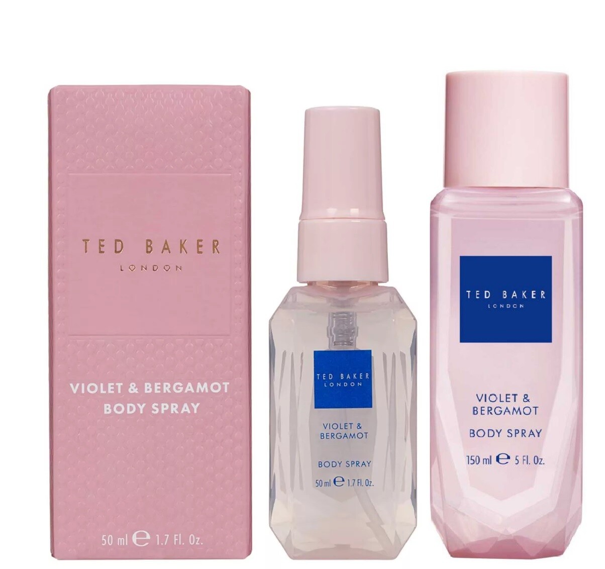 TED BAKER Body Spray Raspberry Orange Violet Rose Bergamot Blossom Gift ...