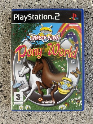 CLEVER KIDS PONY WORLD | PAL PLAYSTATION 2 PS2 | FREE AU Postage | eBay