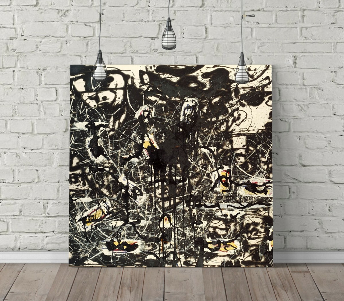 Jackson Pollock Yellow Islands Jackson Pollock | Yellow Islands (1952)