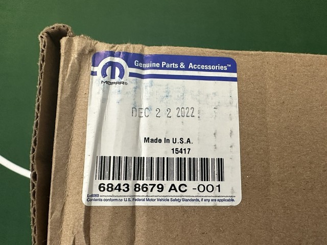 Radiator Shutter Assembly Mopar 68438679AC for sale online | eBay