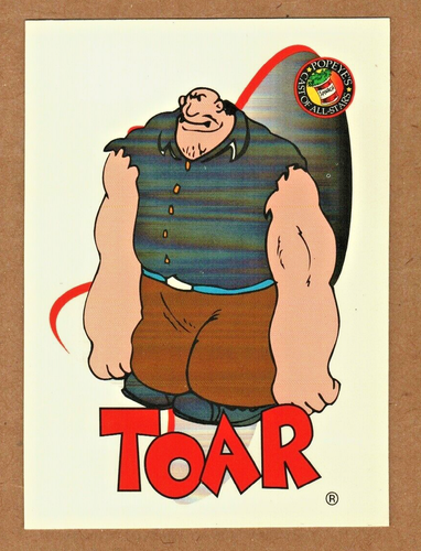 1994 Popeye the Sailorman Collector Card #18 TOAR | eBay