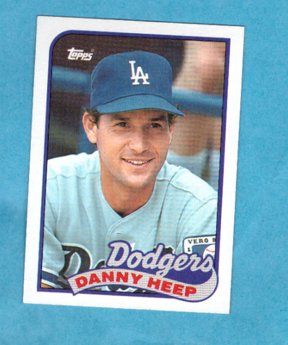 1989 Topps Baseball card #198 Danny Heep Dodgers | eBay