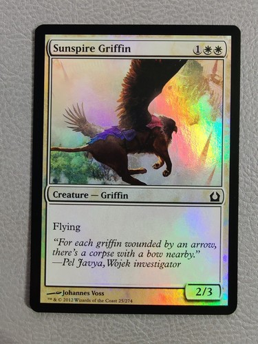Sunspire Griffin Foil | NM | Return to Ravnica | Magic the Gathering ...
