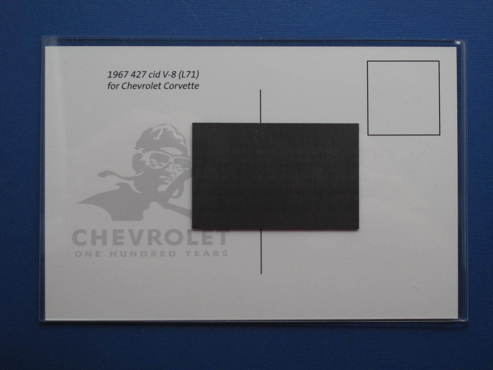 1967 427 V8 (Z71) Corvette David Kimble Cutaway Engine in a Clear ...