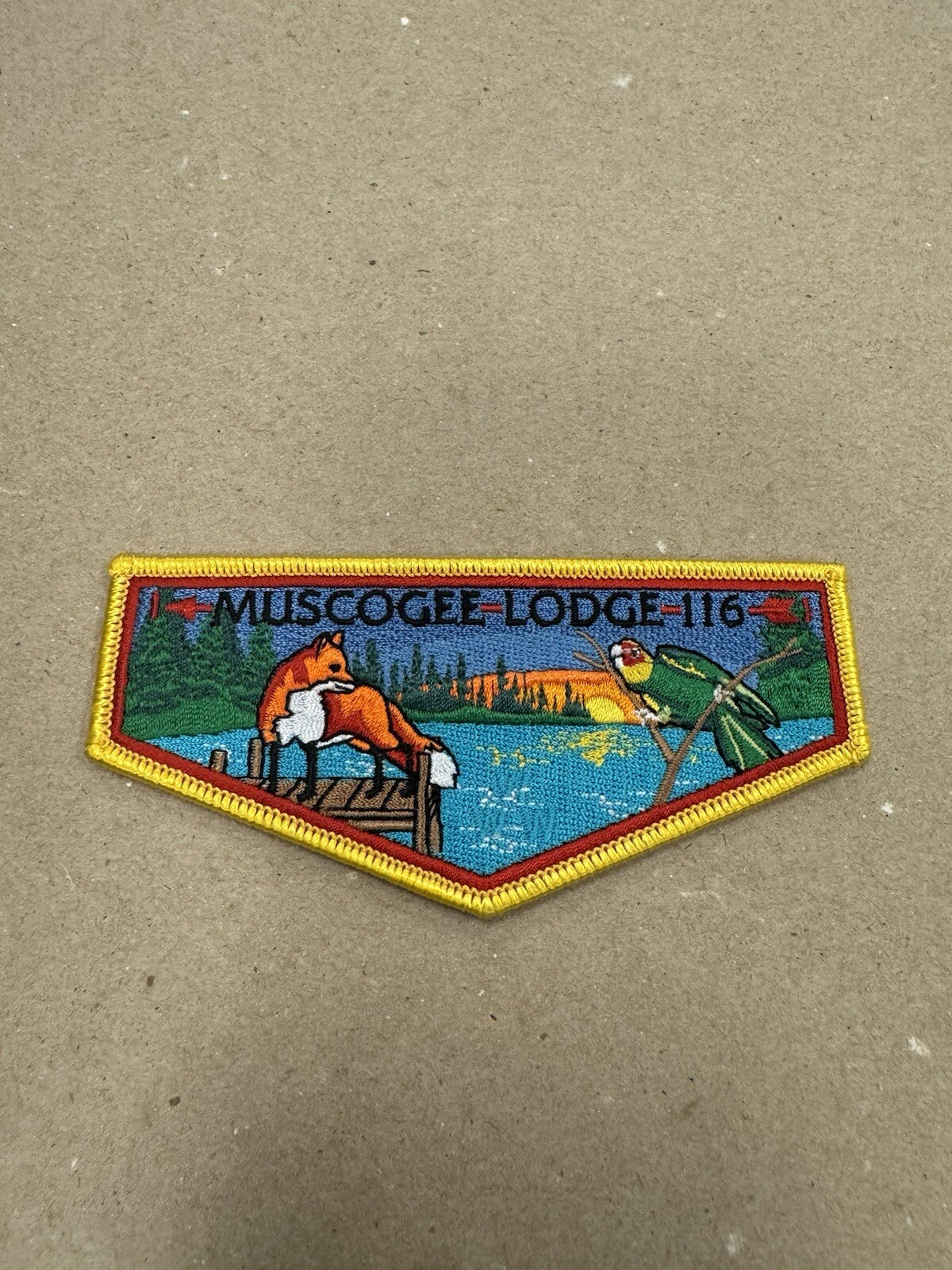Boy Scout Patch Flap OA Order of the Arrow Muscogee 116 Santee | eBay