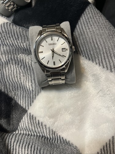 Seiko Men's Black Watch - SUR311 | eBay
