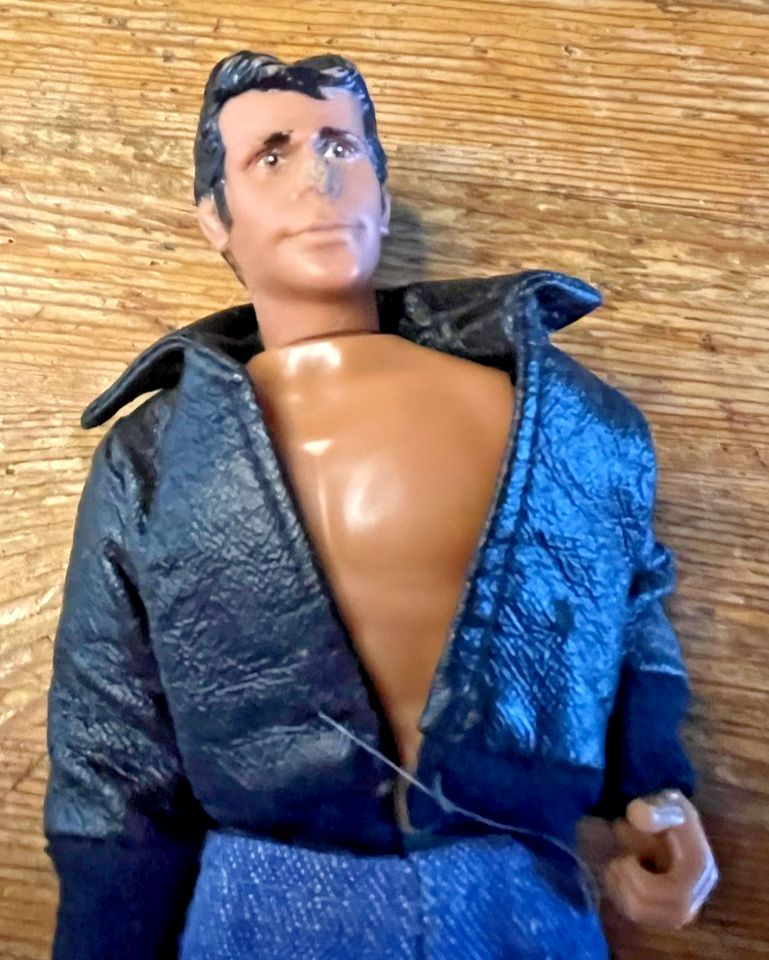 Vintage Fonz Doll Happy Days Action Figure Arthur Fonzarelli Fonzie TV ...