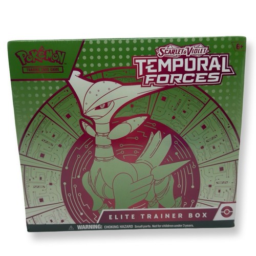 Pokémon TEMPORAL FORCES: Scarlet & Violet ETB FACTORY SEALED TCG | eBay