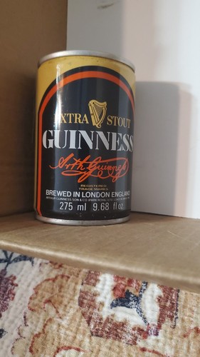 9.68 oz 275 ml Guinness beer can. top opened London, England | eBay