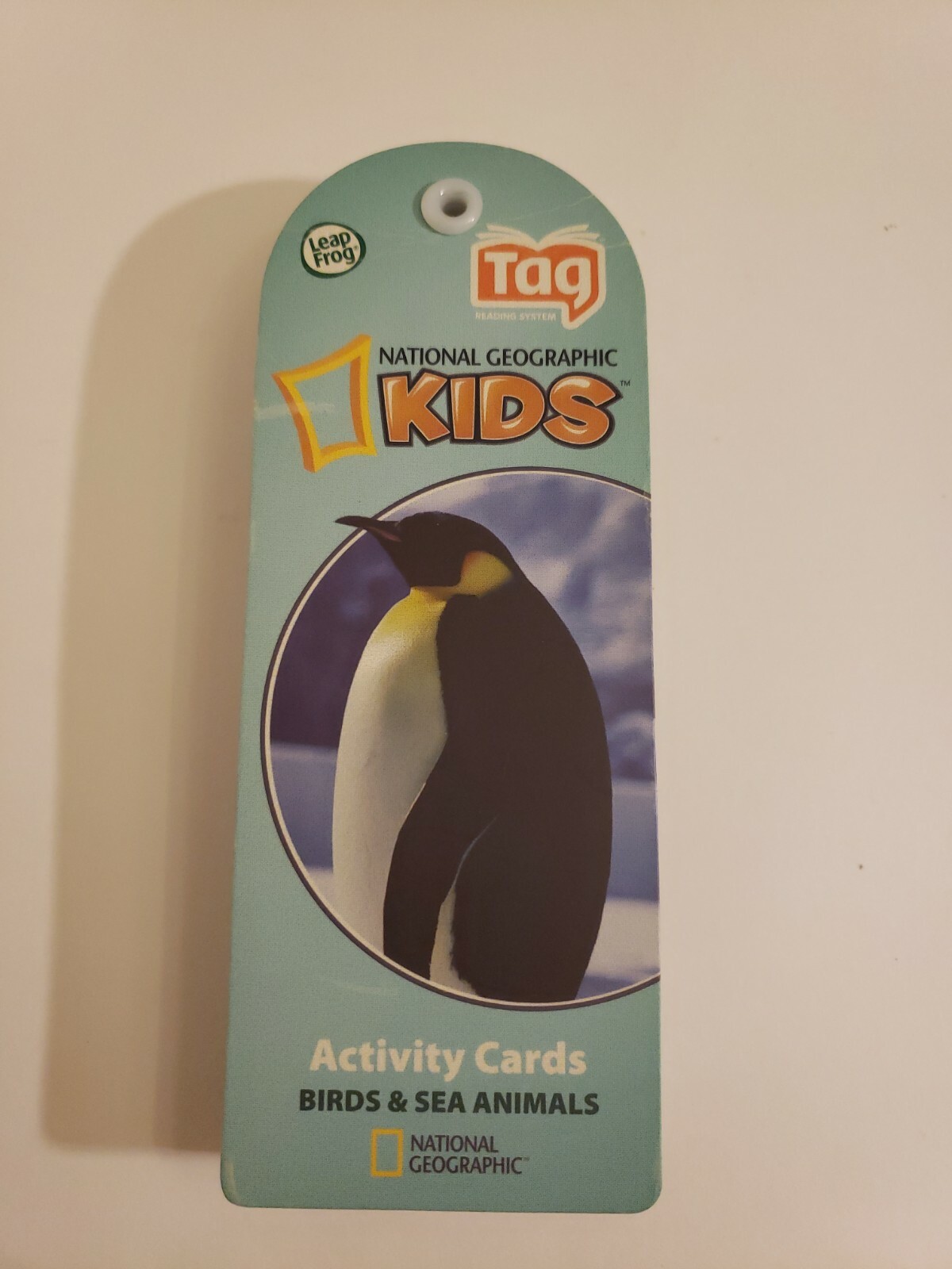 Leapfrog Tag Activity Cards Birds and Sea Animals National Geographic ...
