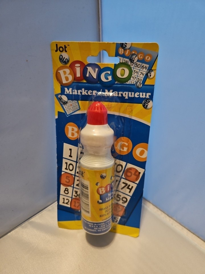 NEW Jot Bingo Marker Ideal for Marking Bingo Cards Bright Colors 2.8oz ...