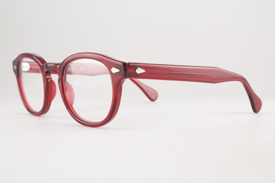 Rare Authentic Moscot Originals LEMTOSH COL.RUBY 46mm Ruby Frames ...
