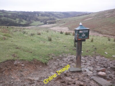 Photo 6x4 Isolated post box, on Landacre Lane Withypool c2014 | eBay UK